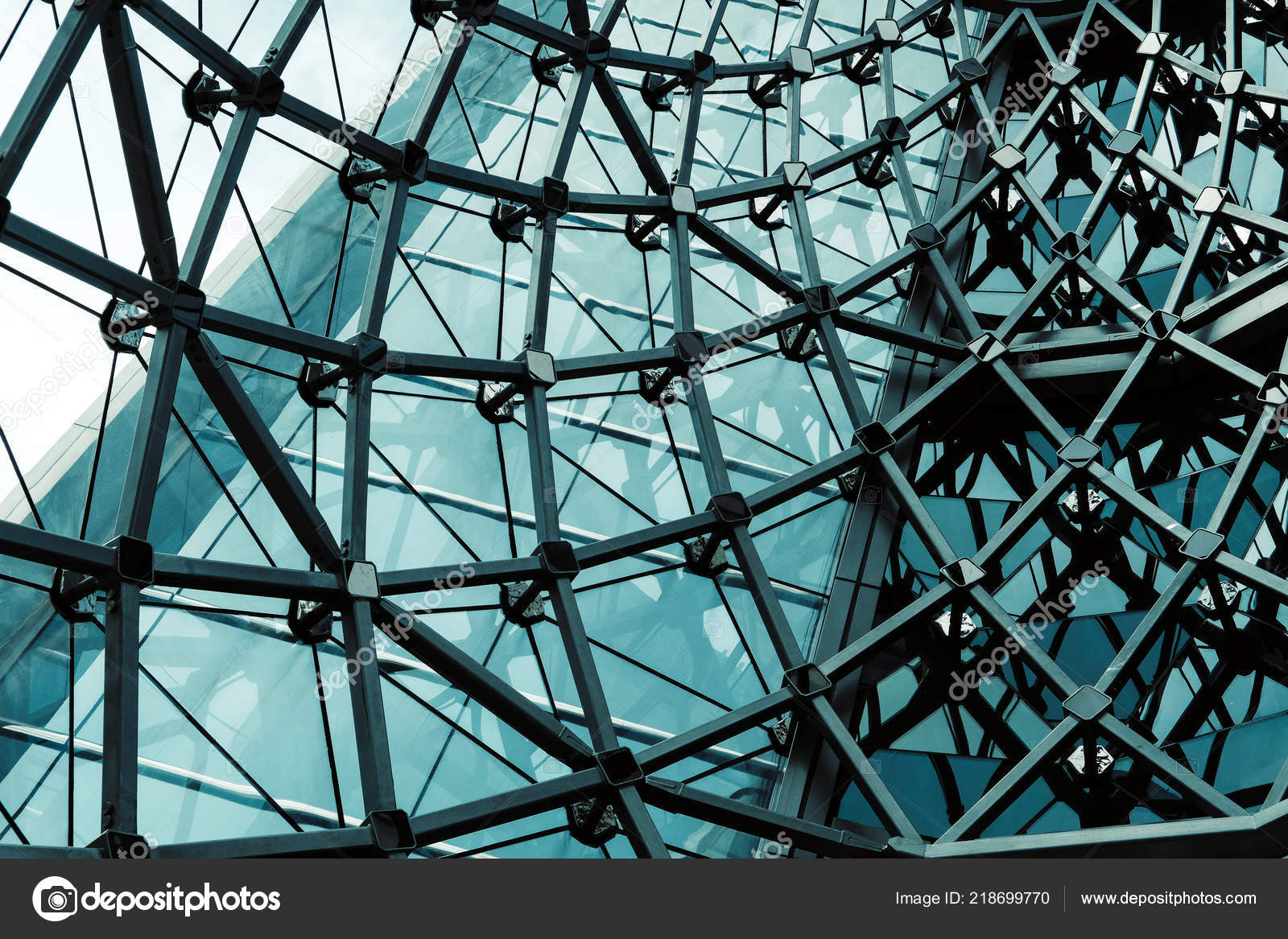 Detail Image Modern Glass Building Architecture — Stock Photo ...