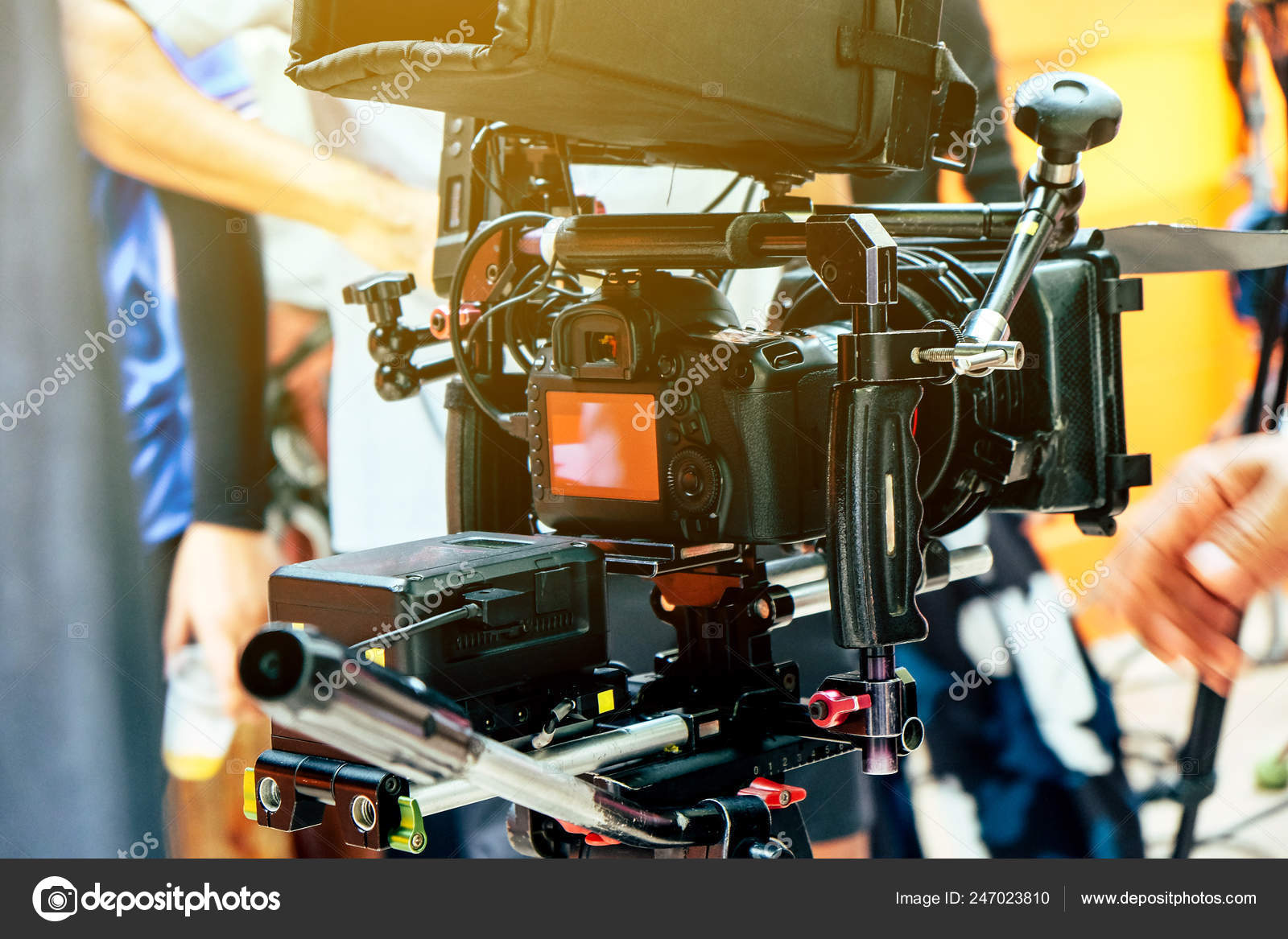 Image Film Crew Background Stock Photo by ©ponsulak 247023810