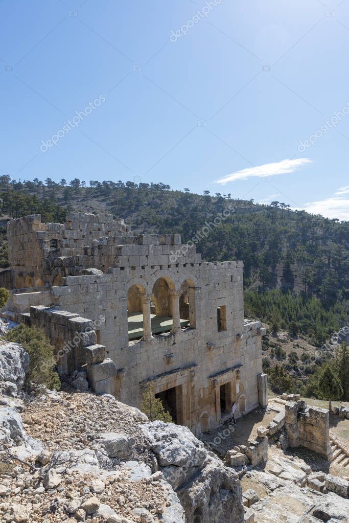 Monasterio de Alahan es un complejo de edificios del siglo V situado en ...