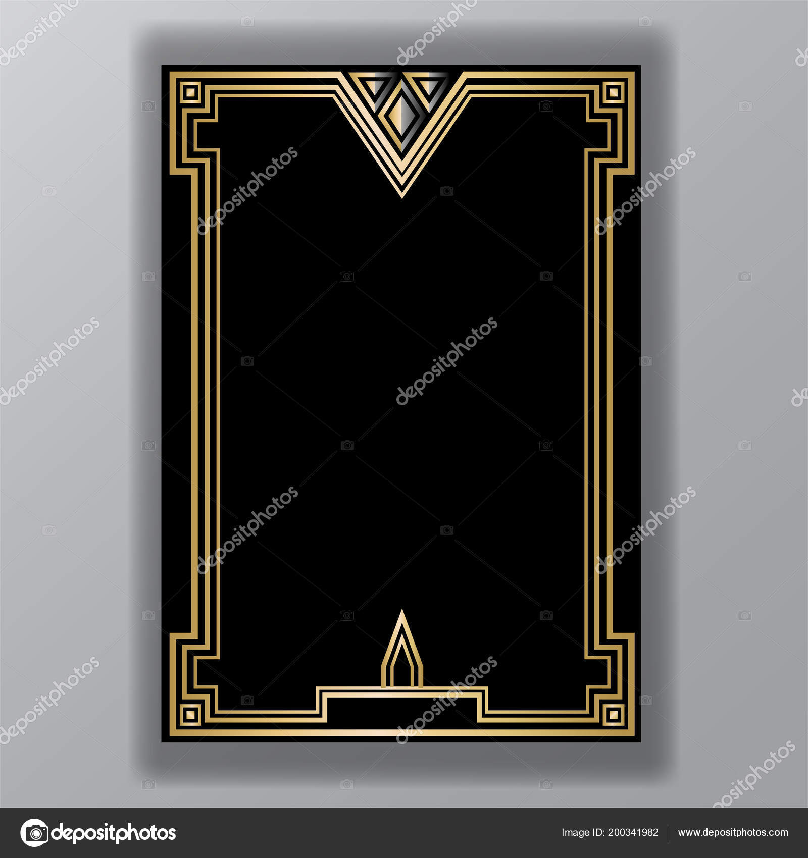 Gatsby Border Template