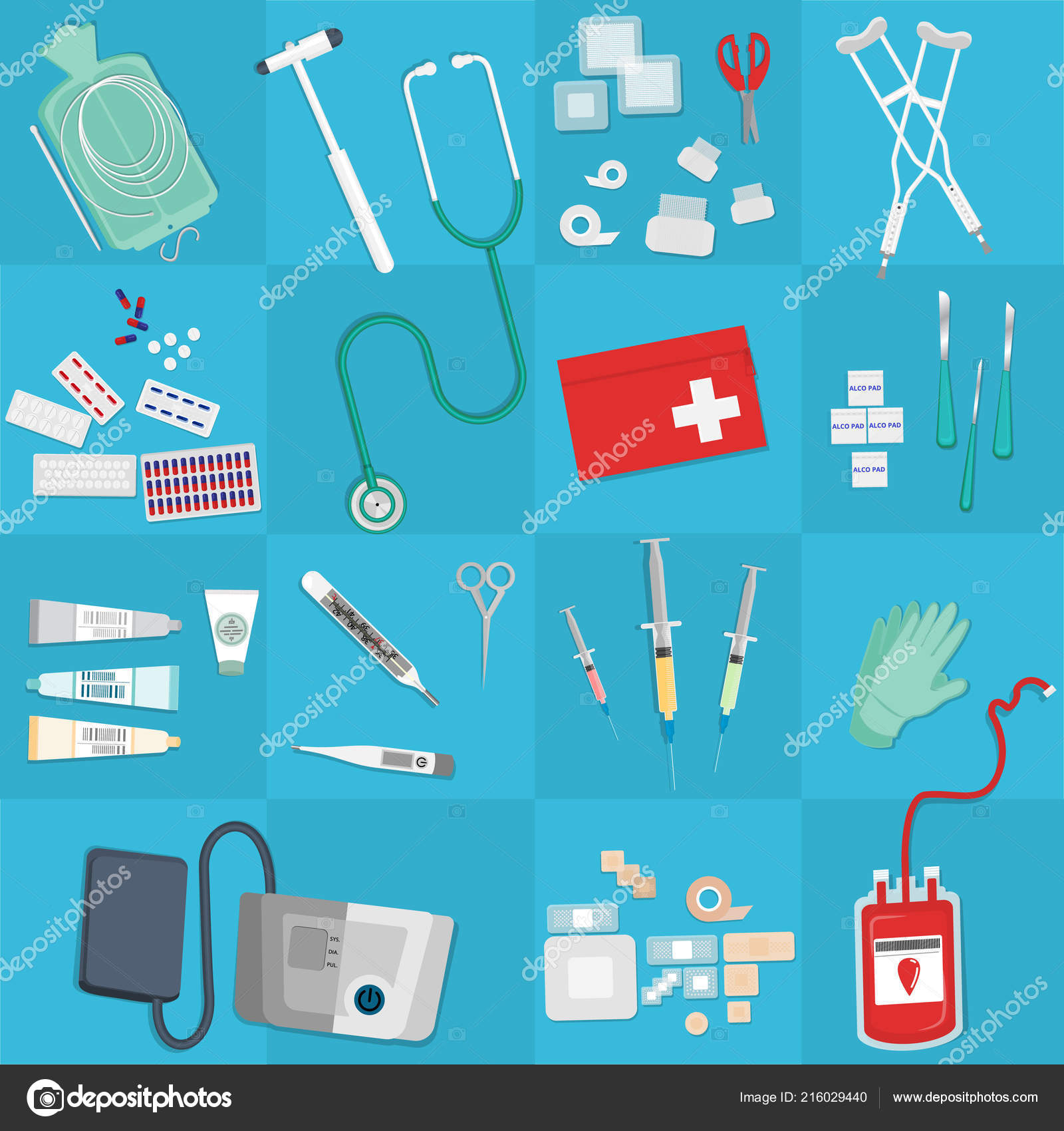 Doctor Tools Cartoon Images