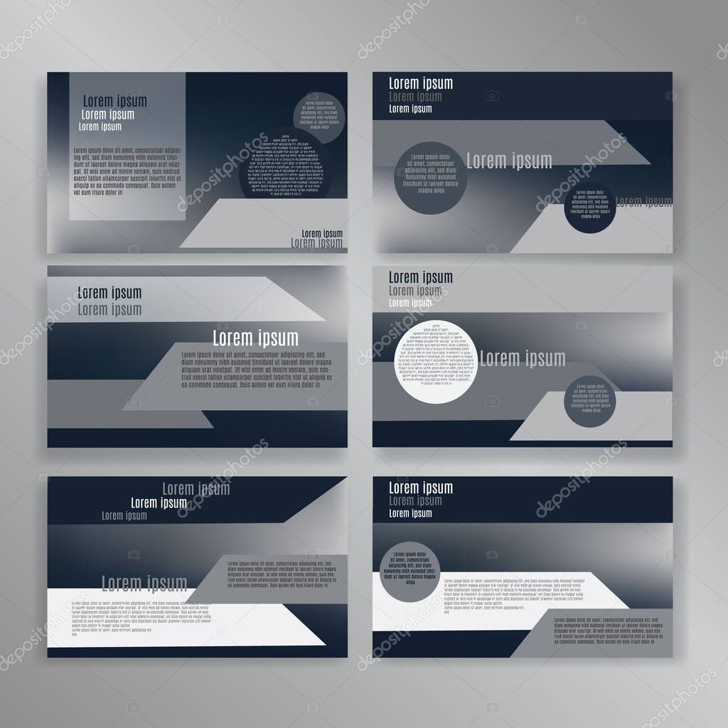 Powerpoint diapositivas plantillas de presentación conjunto. Puede ser ...