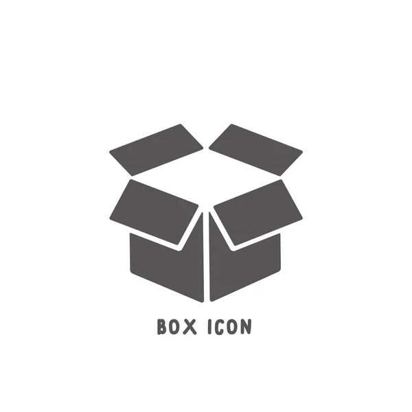 Boxes Outline Icon Flat Design Isolated Vector Illustration White ...