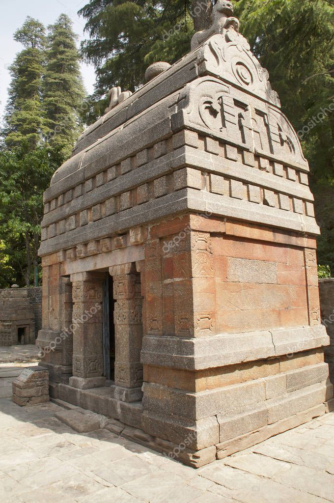 Nanda Devi templo en jageshwar grupo de templos. Distrito de Almora ...