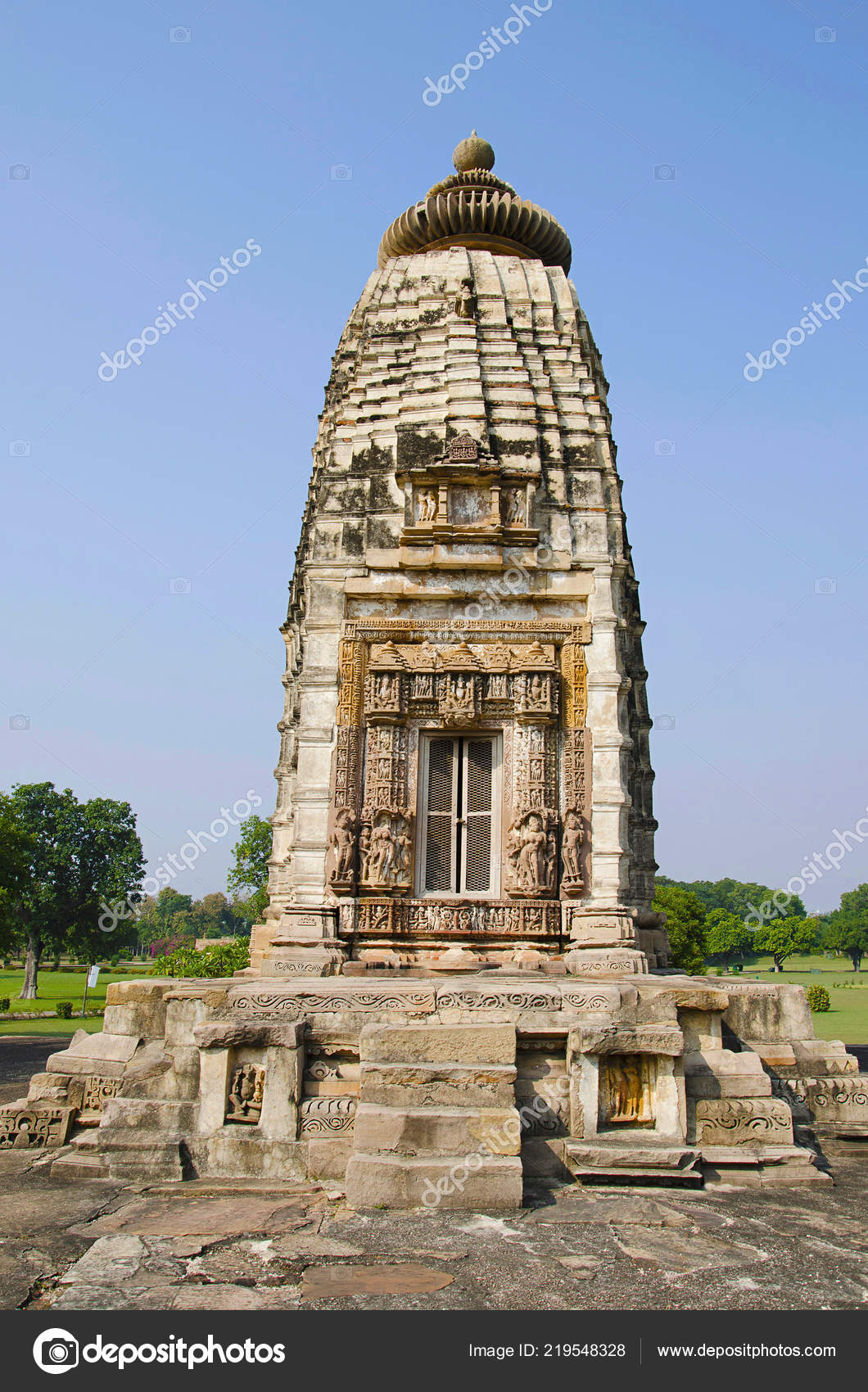 Parvati Temple Shrinelet Parvati Western Group Khajuraho Madhya Pradesh ...