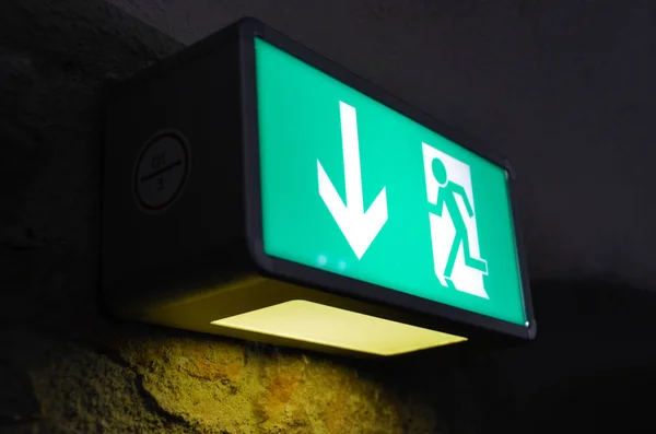 Emergency exit signs Stock Photos, Royalty Free Emergency exit signs ...