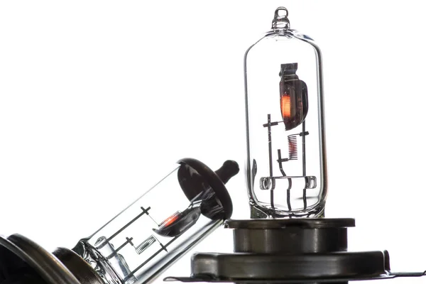 Incandescent Lamp Dipped Main Beam Headlights Burning Spiral Black ...