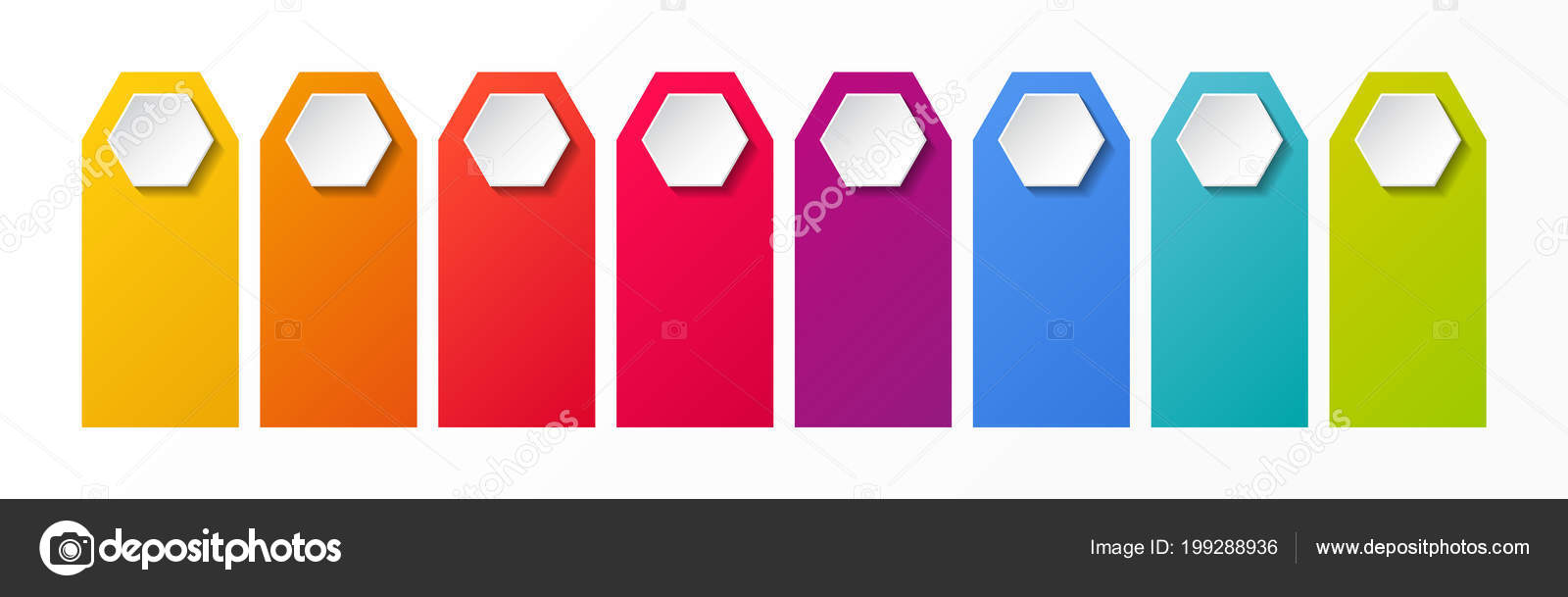 Infographic Concept Empty Layout Vector Stock Vector by ©karolina.madej ...