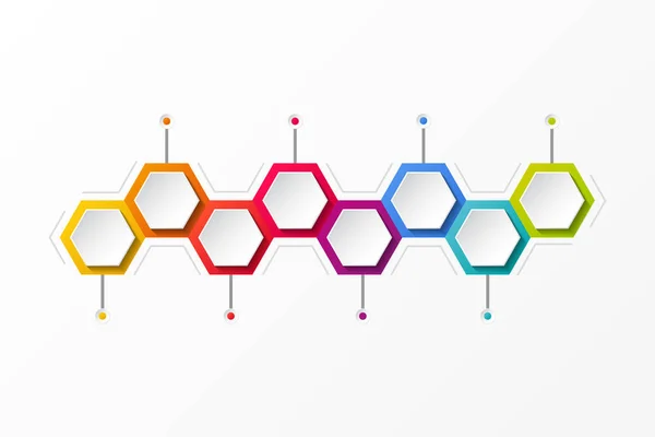 Empty Timeline Concept Infographics Vector — Stock Vector © karolina ...