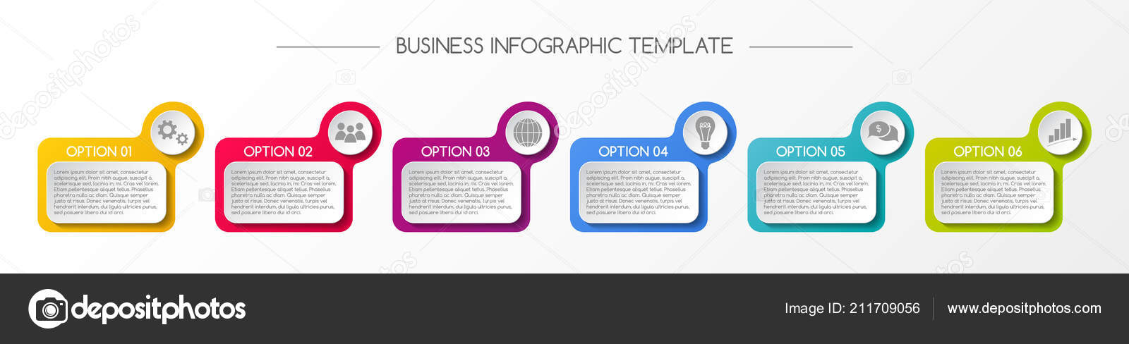 Concept Company Timeline Business Infograph Vector Stock Vector by ...