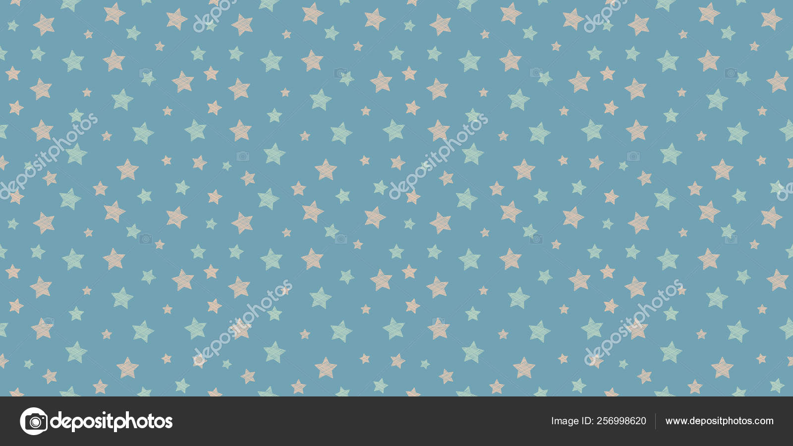 Design Wrapping Paper Stars Vector Stock Vector by ©karolina.madej ...