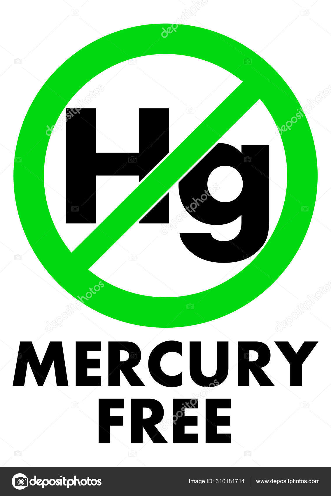 Mercury Element Symbol