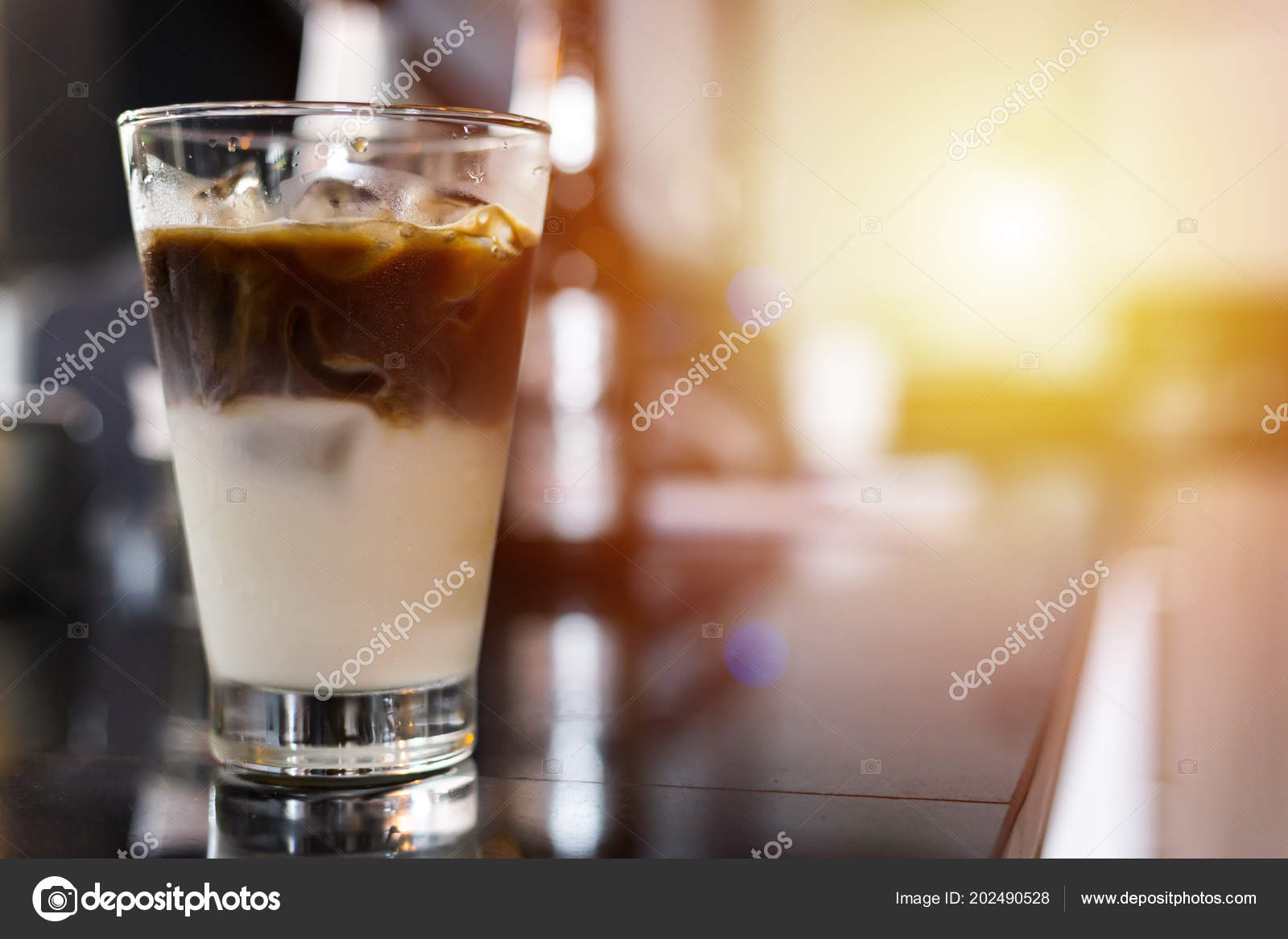 Ice Coffee Table Stock Photo by ©mudkung 202490528