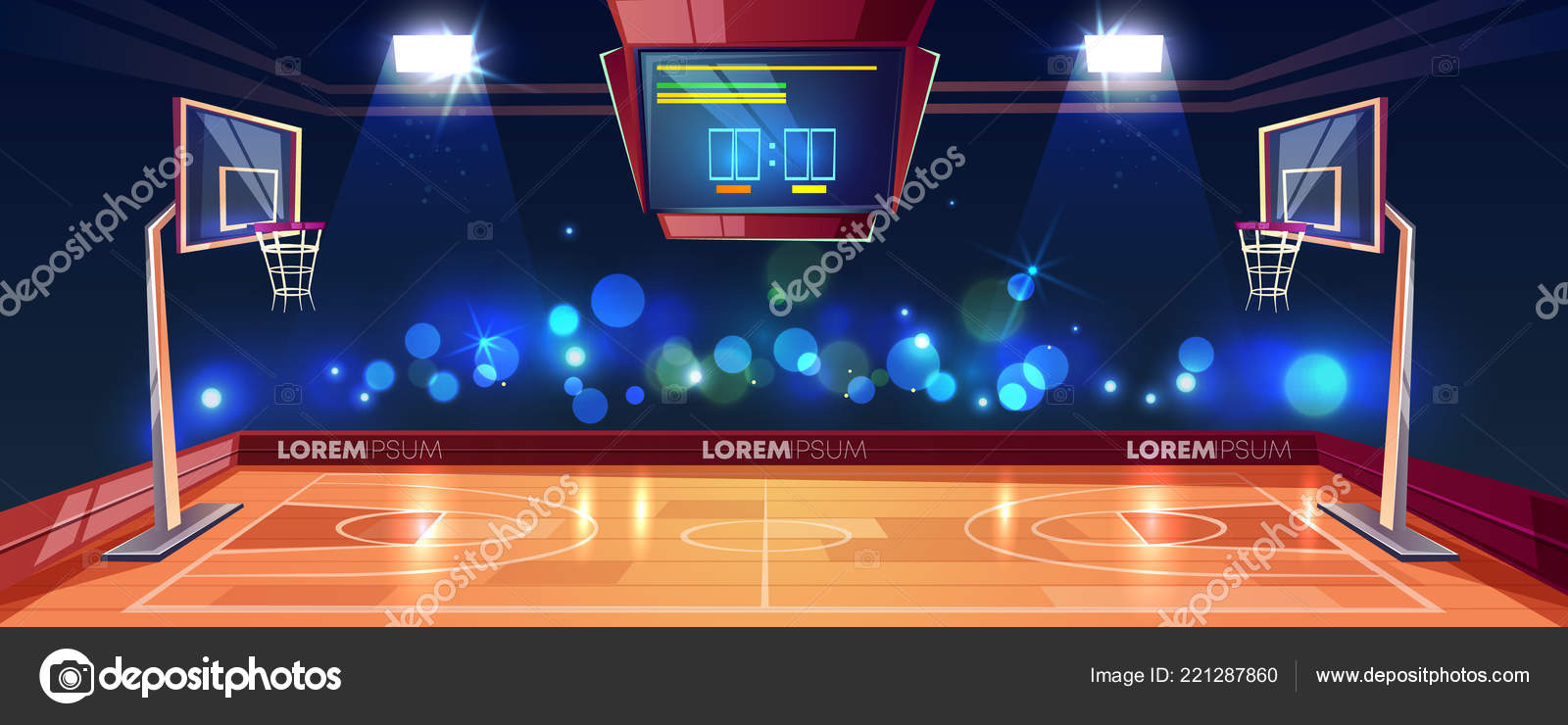 Basketball Scoreboard Template