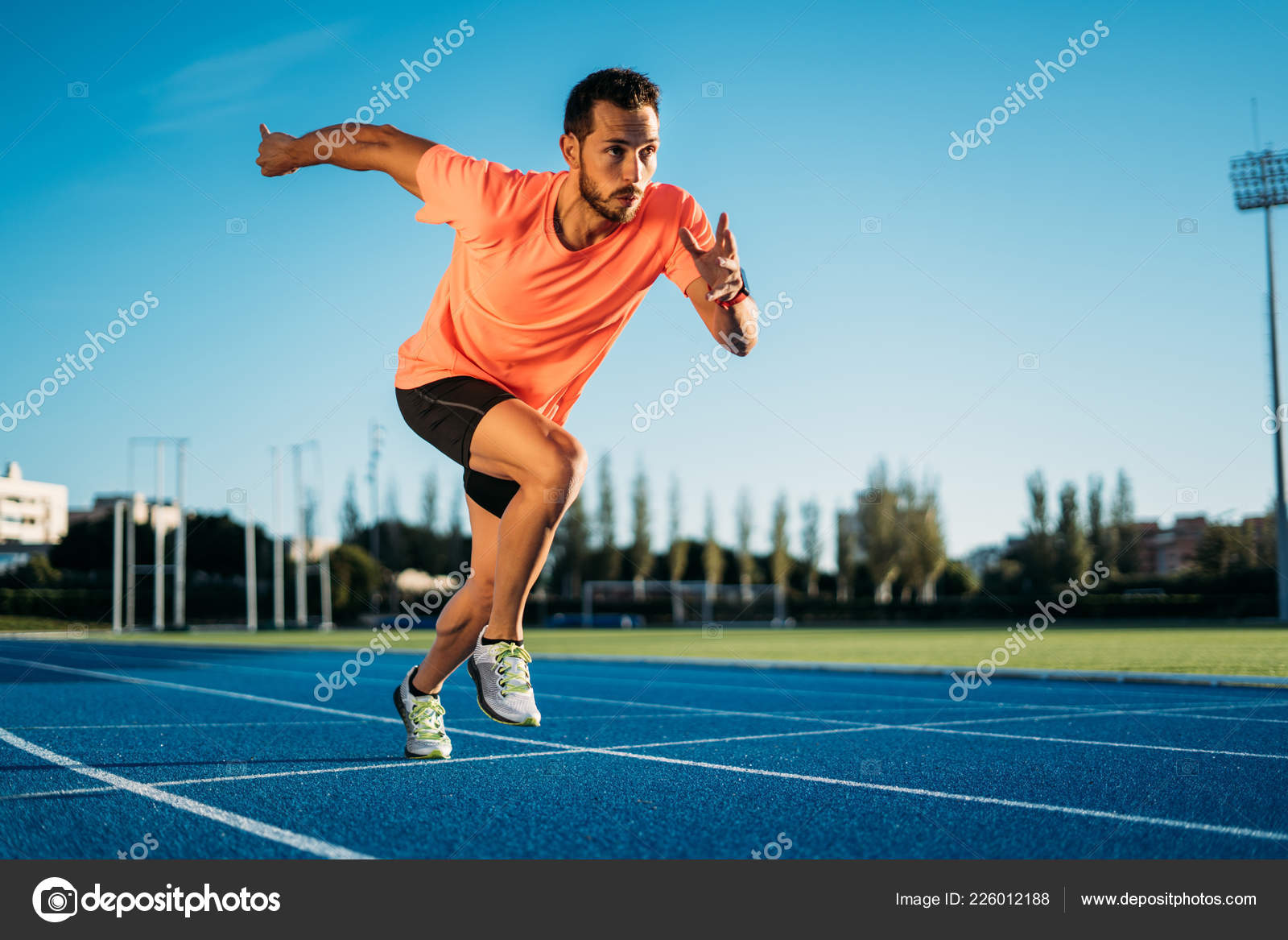 Running Race Start Position