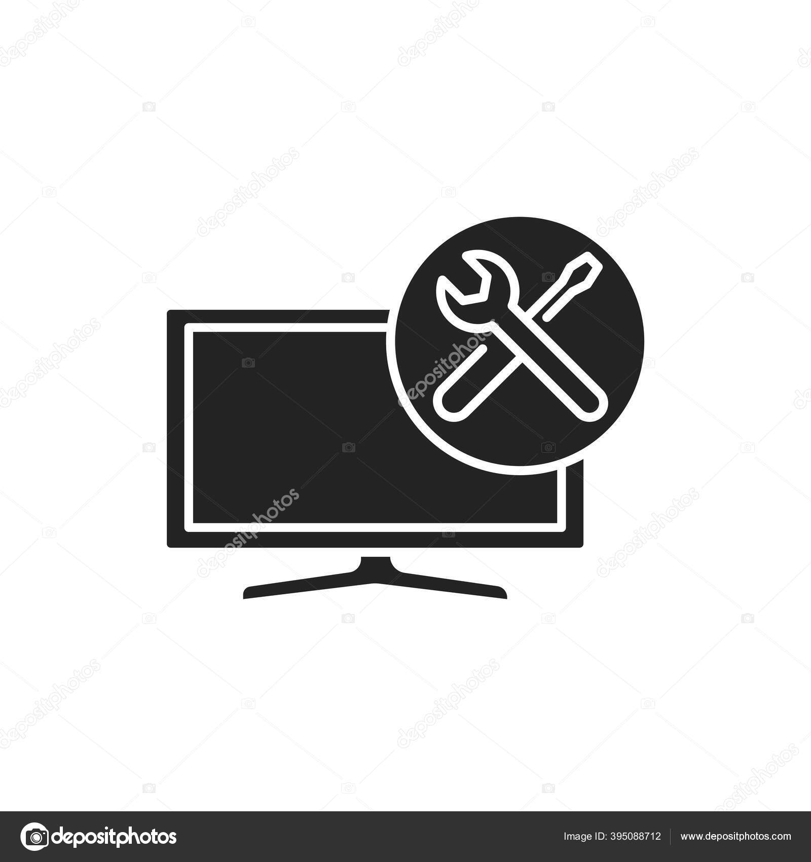 Installation Black Glyph Icon Connection Setup Handyman Services ...