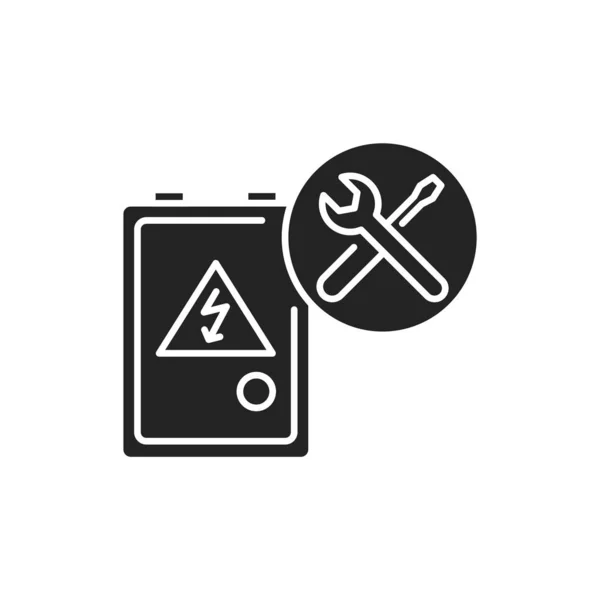 Installation Black Glyph Icon Connection Setup Handyman Services ...