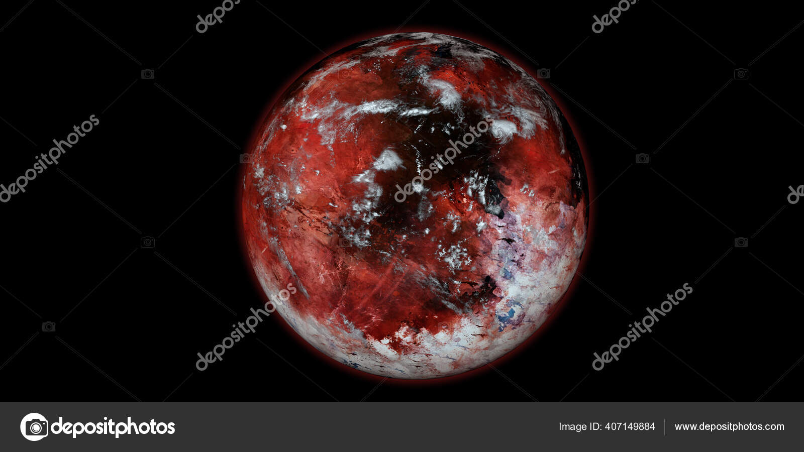 Terraforming Mars Planet Extremely Detailed Realistic High Resolution ...