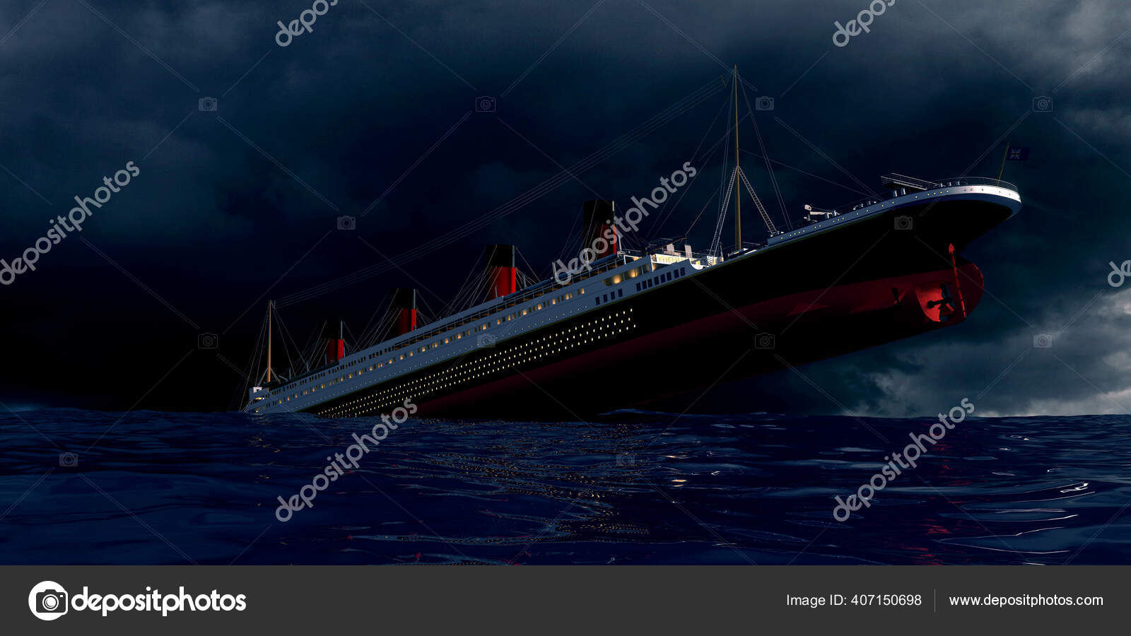 Extremely Detailed Realistic High Resolution Image Old Passenger Ship ...