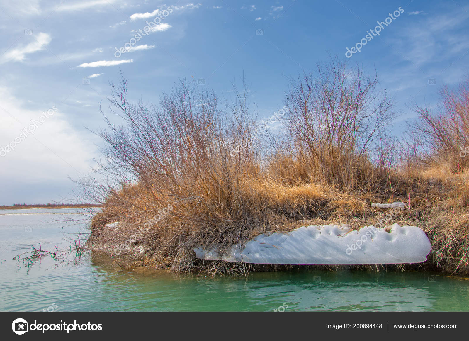 River Last Ice Last Ice Floe Last Needle Ice Ili — Stock Photo © ekina1 ...