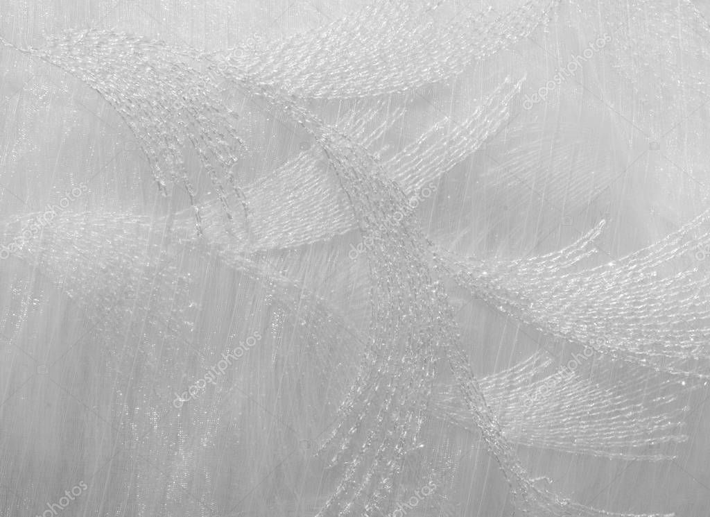 Textura, fondo, patrón. Tulle es blanco. Fondo de textura de gasa de ...