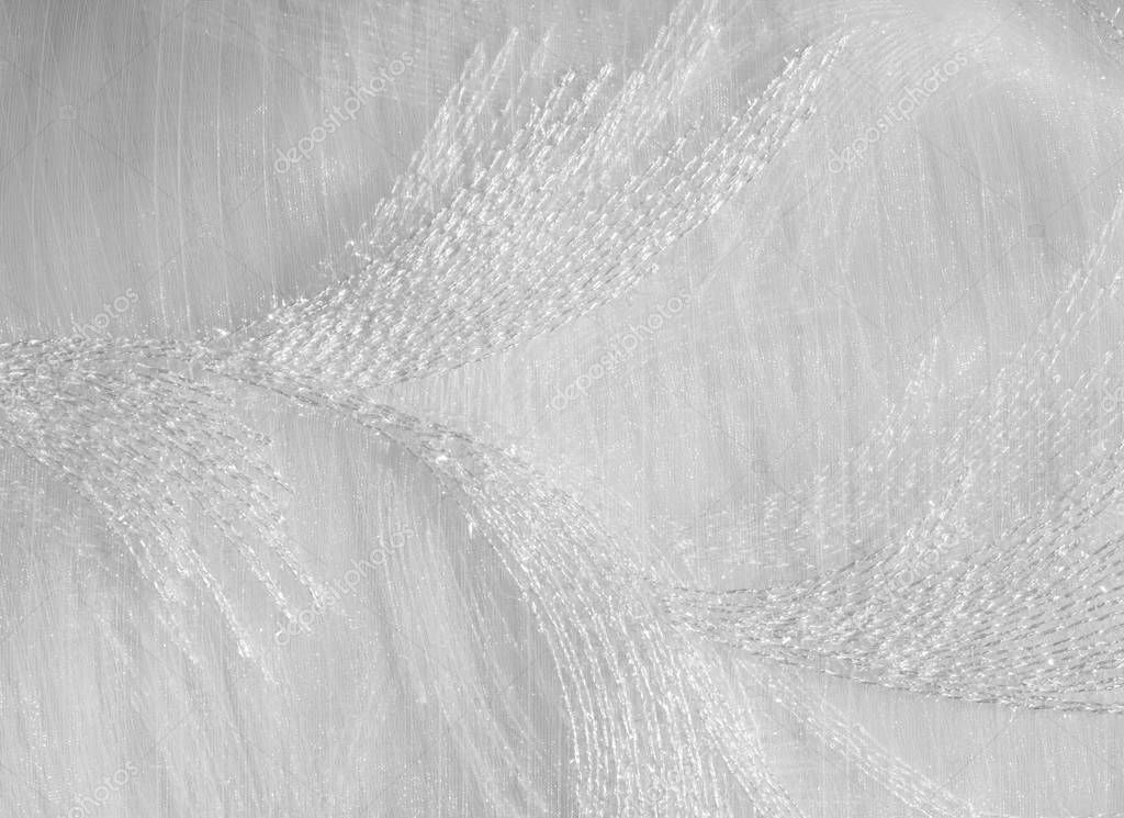 Textura, fondo, patrón. Tulle es blanco. Fondo de textura de gasa de ...