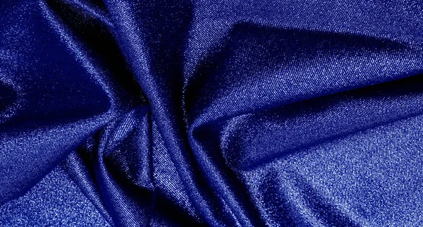 Texture, background, The fabric has a bright blue, aqua, azure c ...