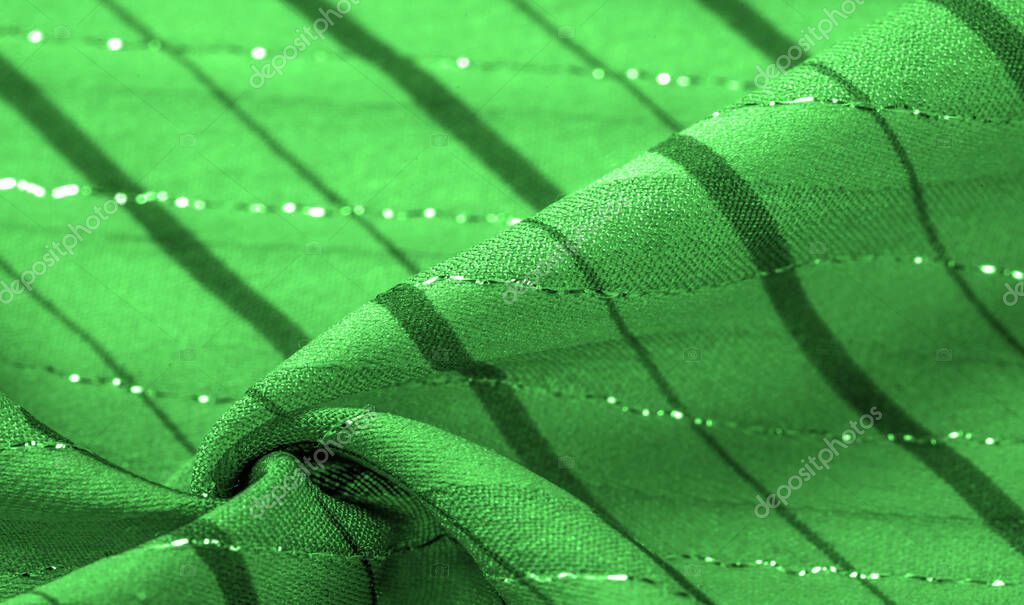 Textura de fondo de diseño, tela en blanco y negro con rayas Lurex ...