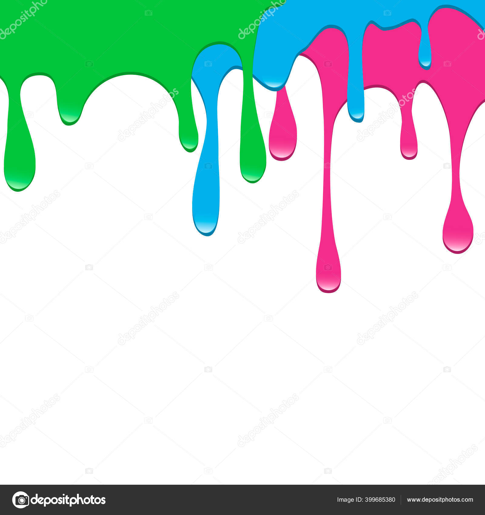 Dripping Paint Vector