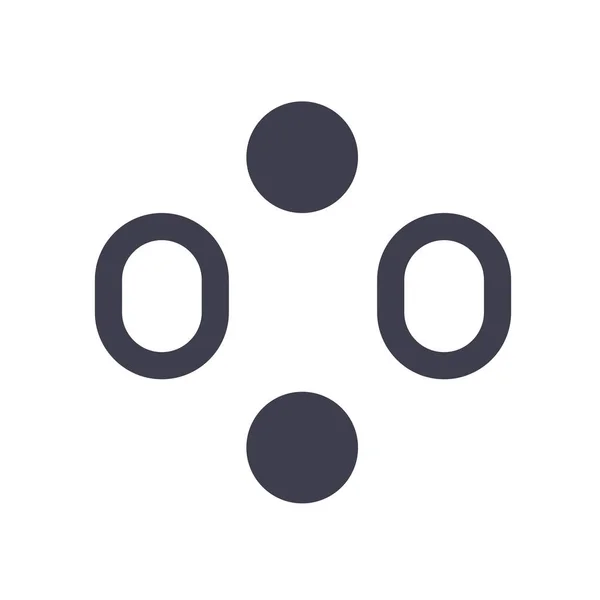 Colonized planet line and glyph icon. Colony vector illustration ...