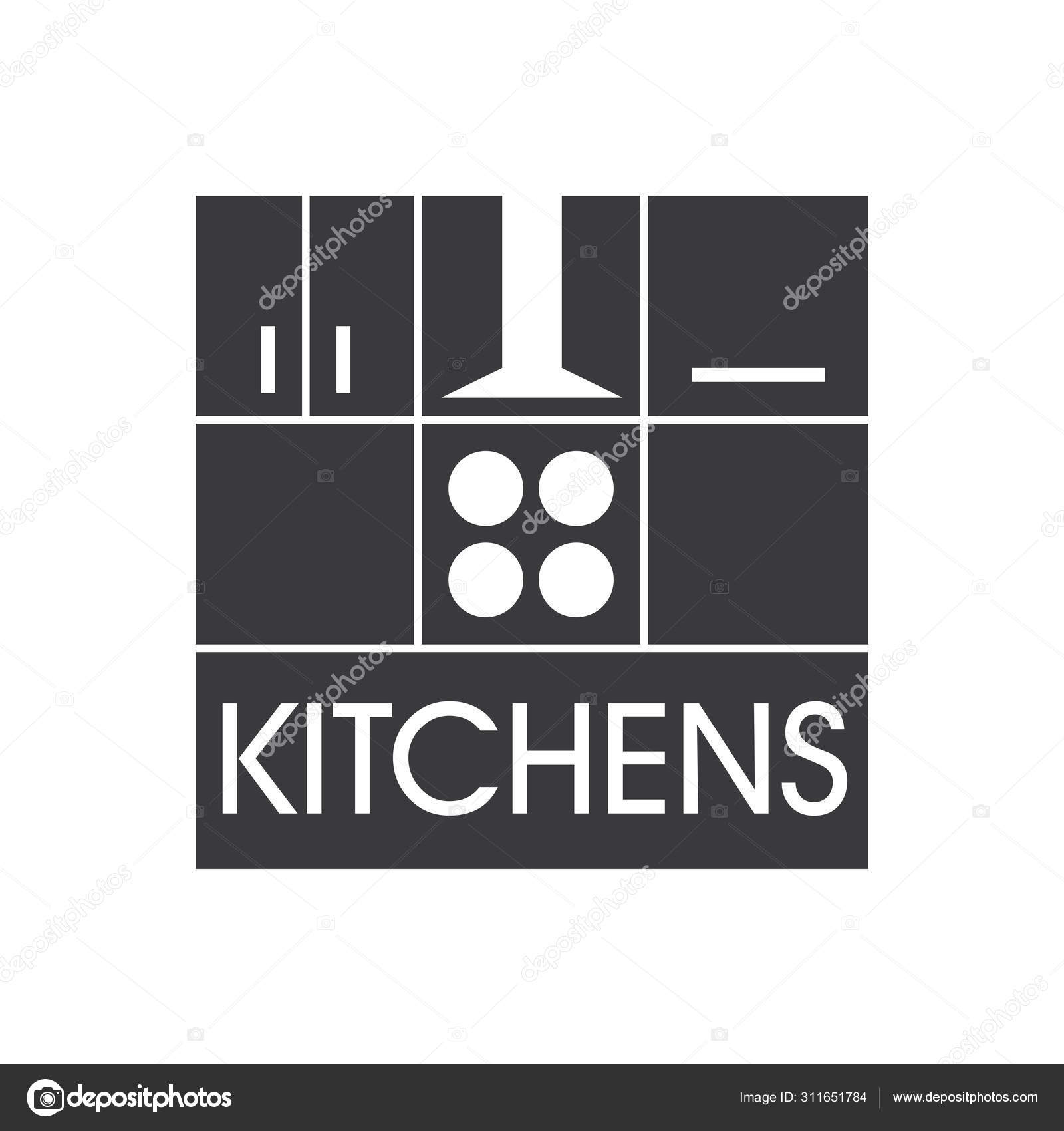 Logotipo De Cocina Modular