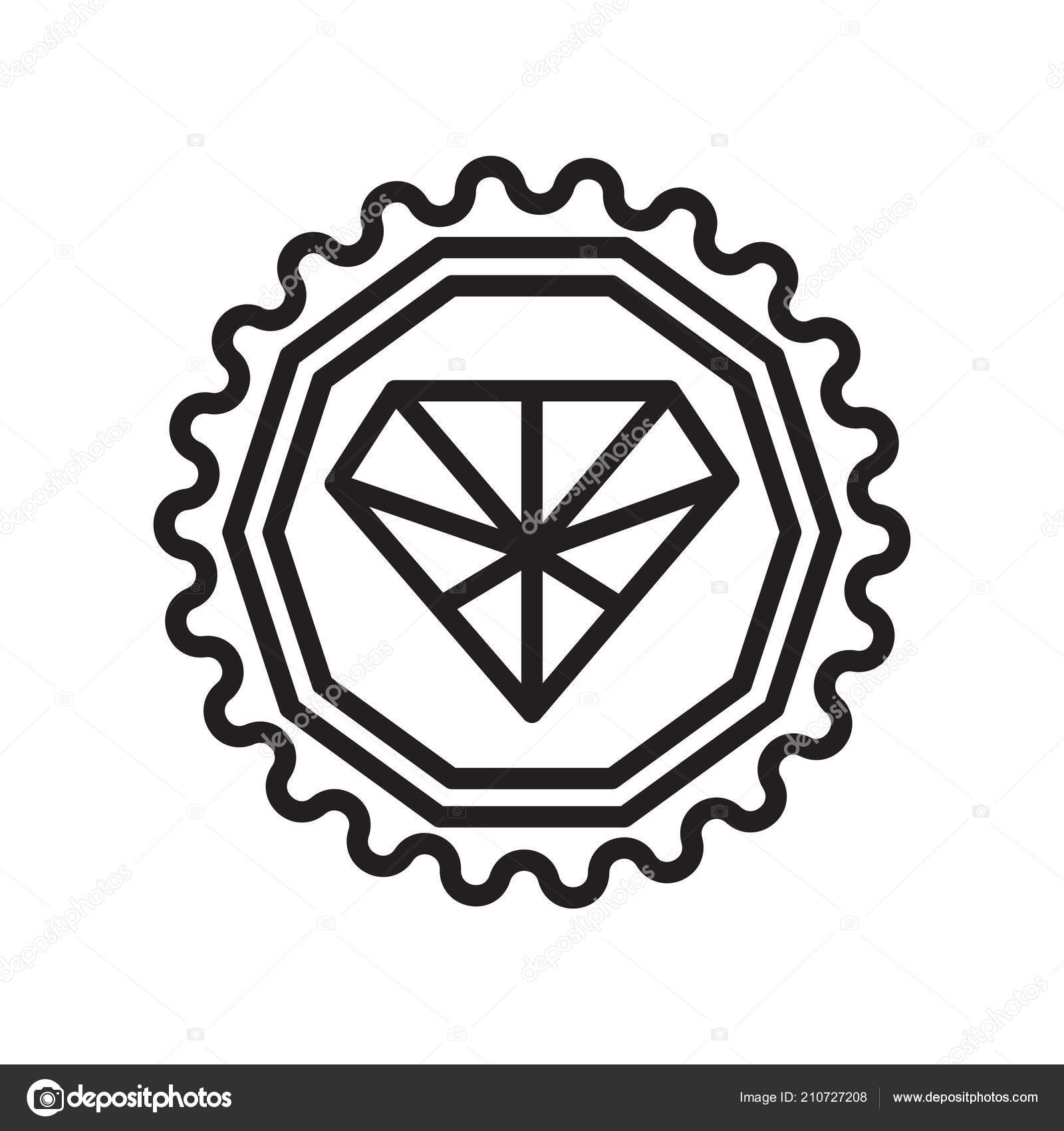 Value Icon Vector Isolated White Background Your Web Mobile App Stock ...