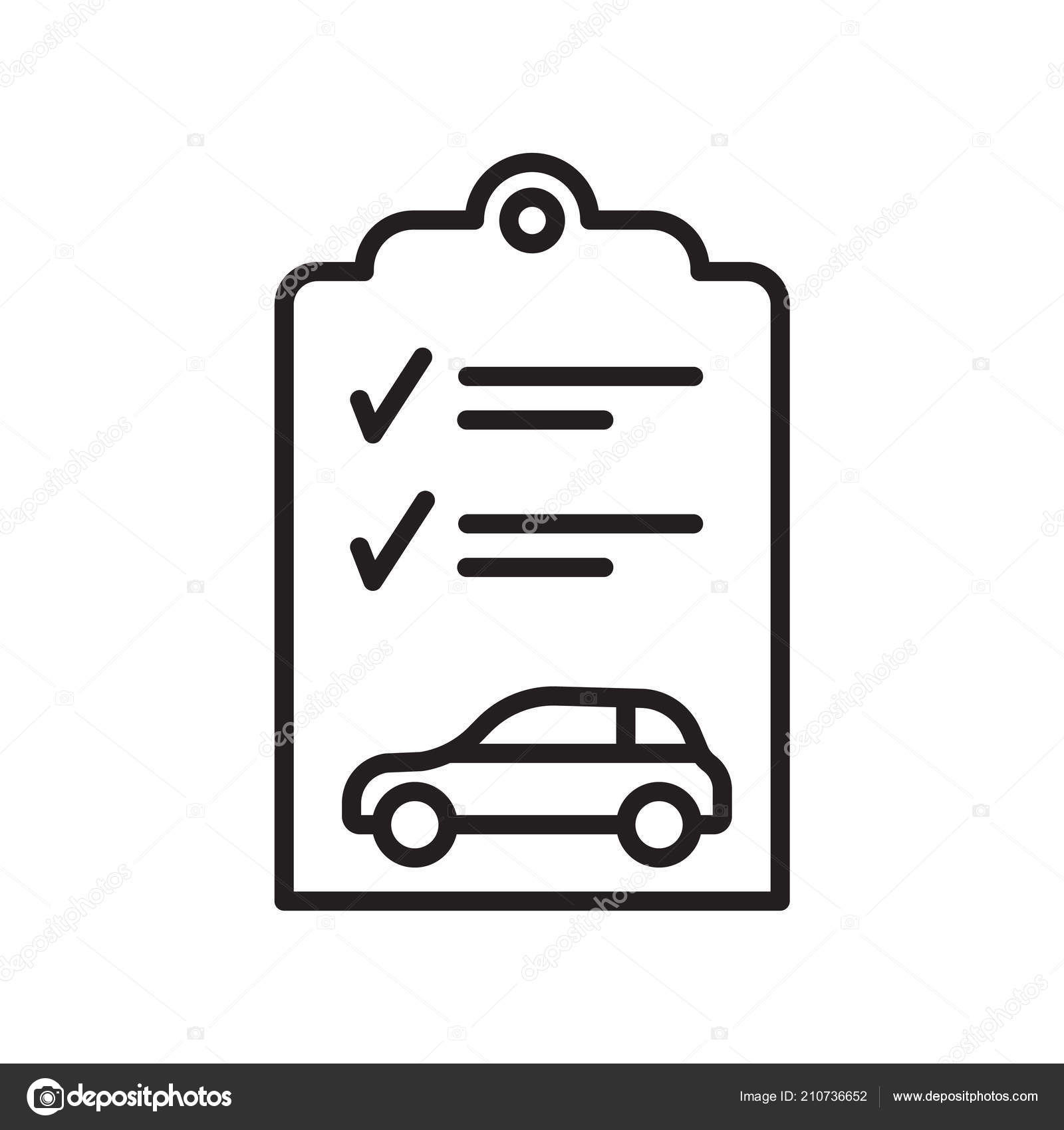 Inspection icon vector sign and symbol isolated on white backgro Stock ...