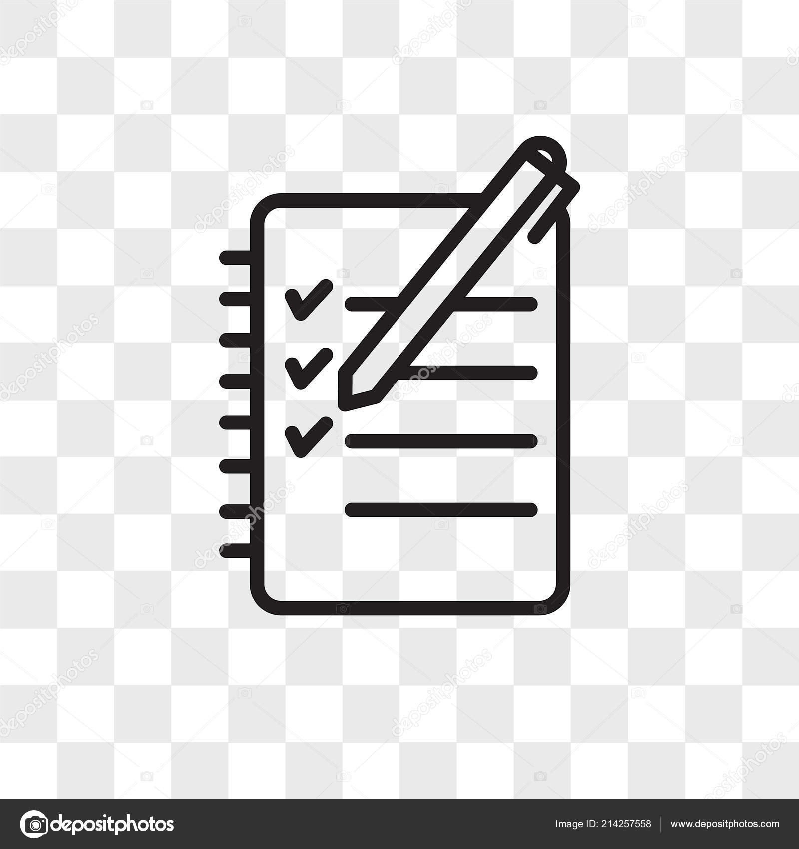 Vector: log book | Logbook vector icon isolated on transparent ...