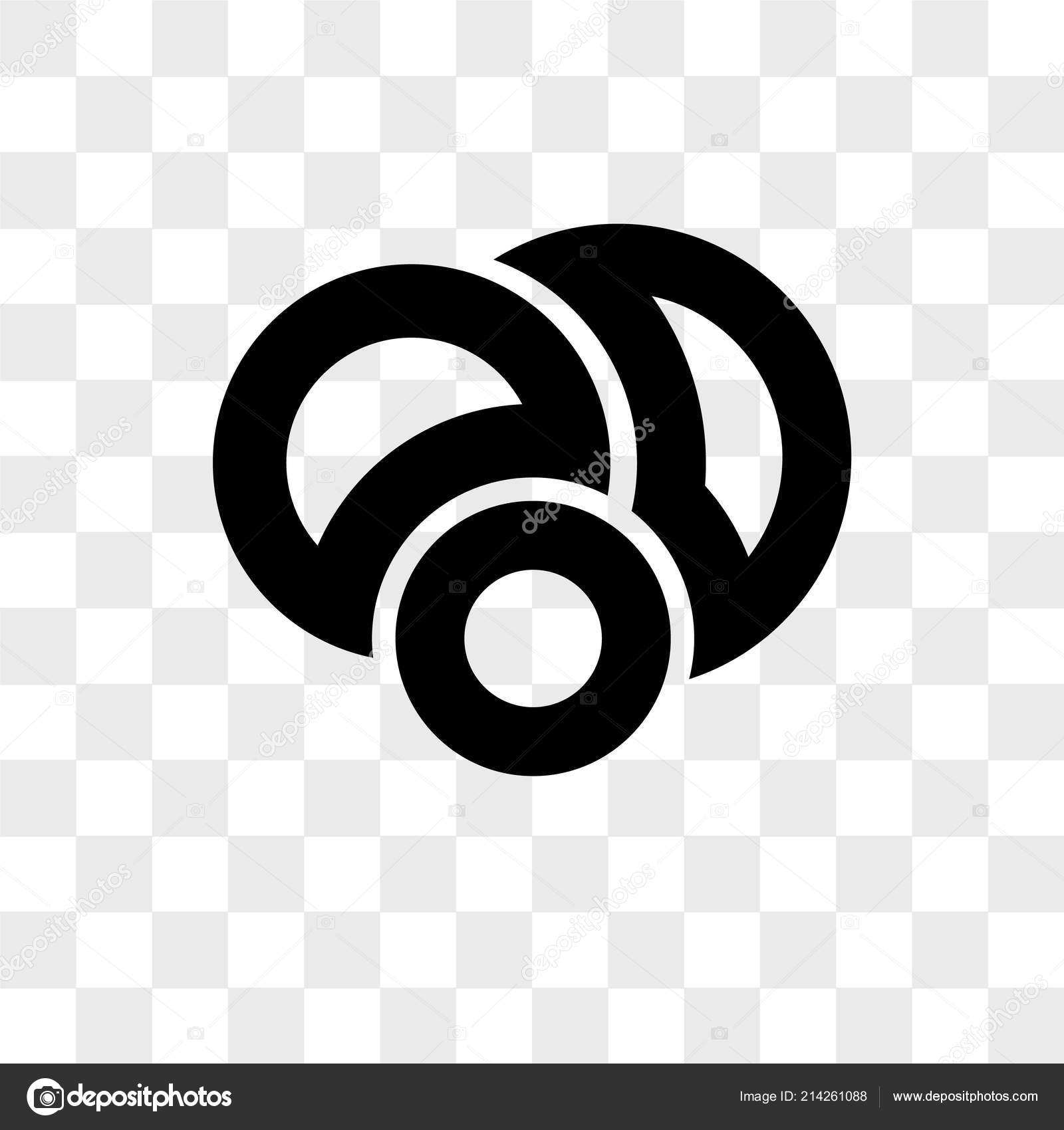 Venn diagram vector icon isolated on transparent background, Ven Stock ...