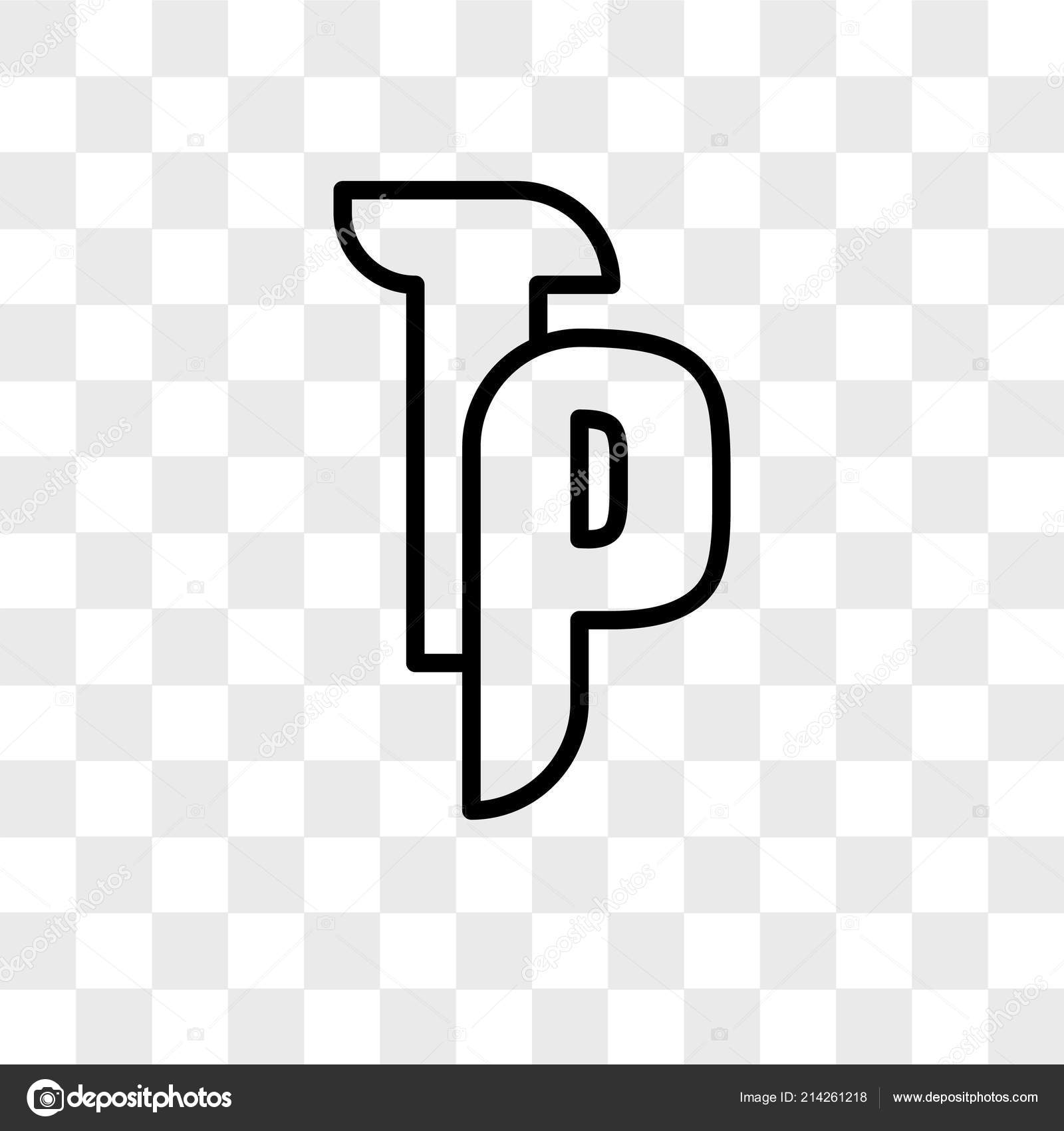 Tp vector icon isolated on transparent background, tp logo desig Stock ...