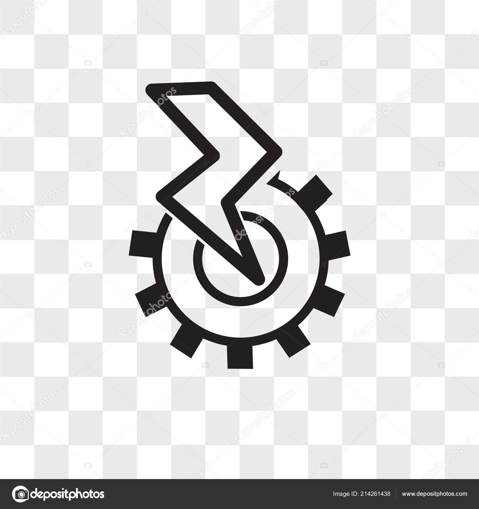 Electromechanical vector icon isolated on transparent background Stock ...