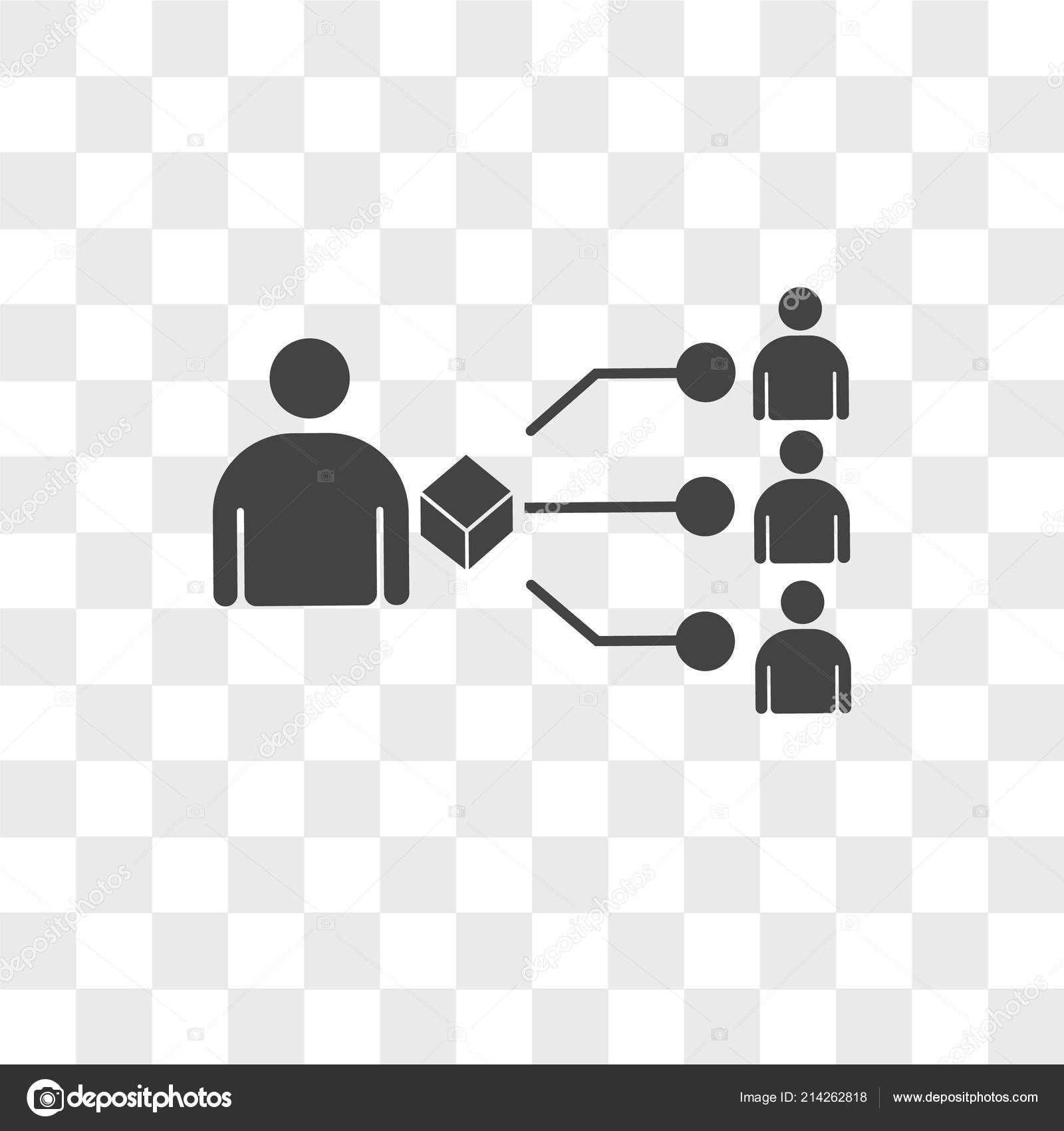 Supplier vector icon isolated on transparent background, supplie ⬇ ...