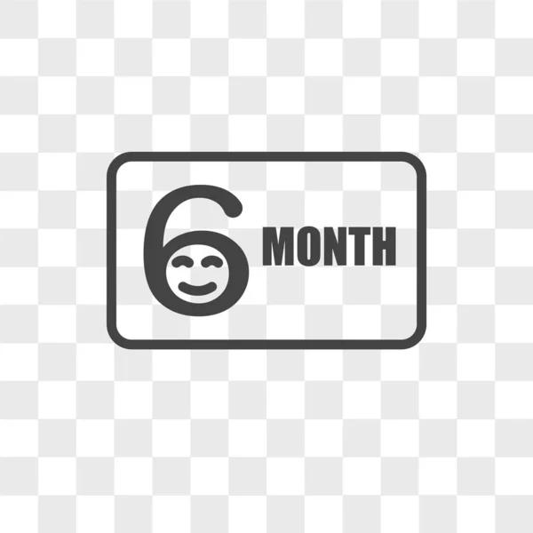 6 month icon Vector Art Stock Images | Depositphotos