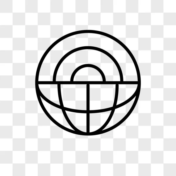 Icono del vector wan aislado sobre fondo transparente, wan logo des ...