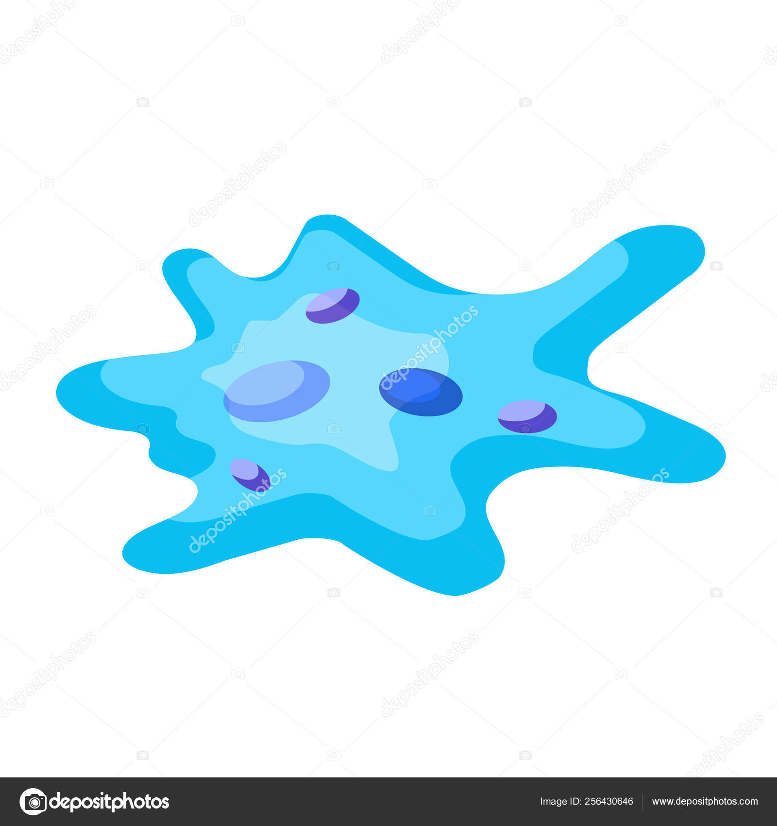 Amoeba isometric illustration Stock Vector Image by ©lgorda #256430646
