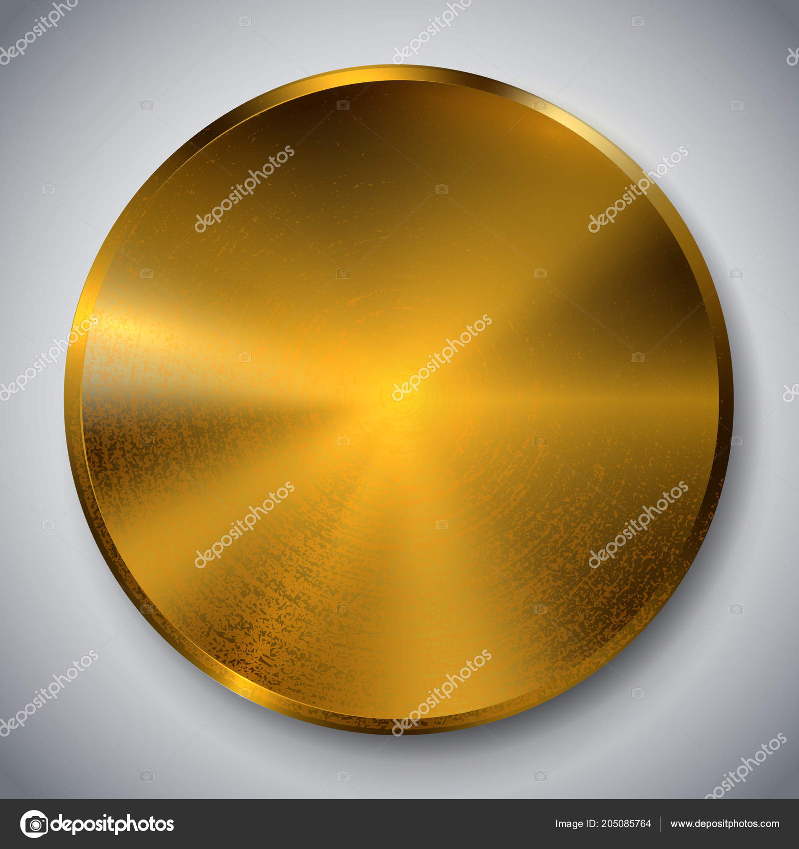 Metal Realistic Button Template Reflective Steel Tool Metallic Texture ...