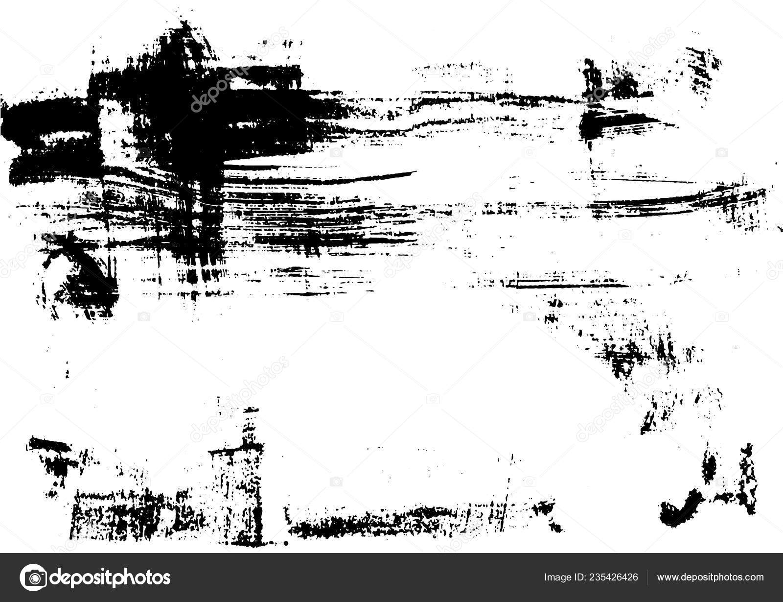 Grunge Urban Brushed Ink Texture Print Paper Handmade Abstract Vintage ...