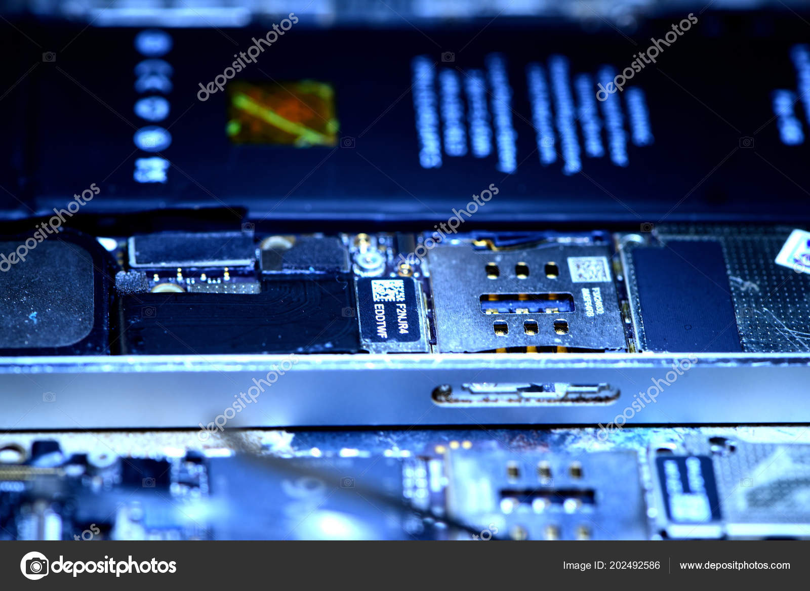 Tools Equipment Repairing Unpacking Mobile Phones Technician Repairing ...