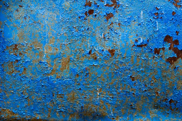 Seamless texture background blue metal rust rusty old paint gru — Stock ...