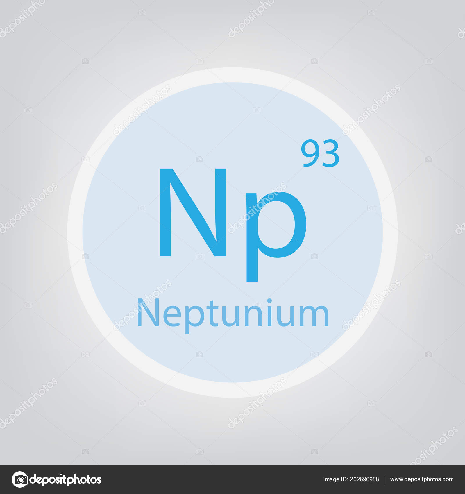 Neptunium Element Symbol