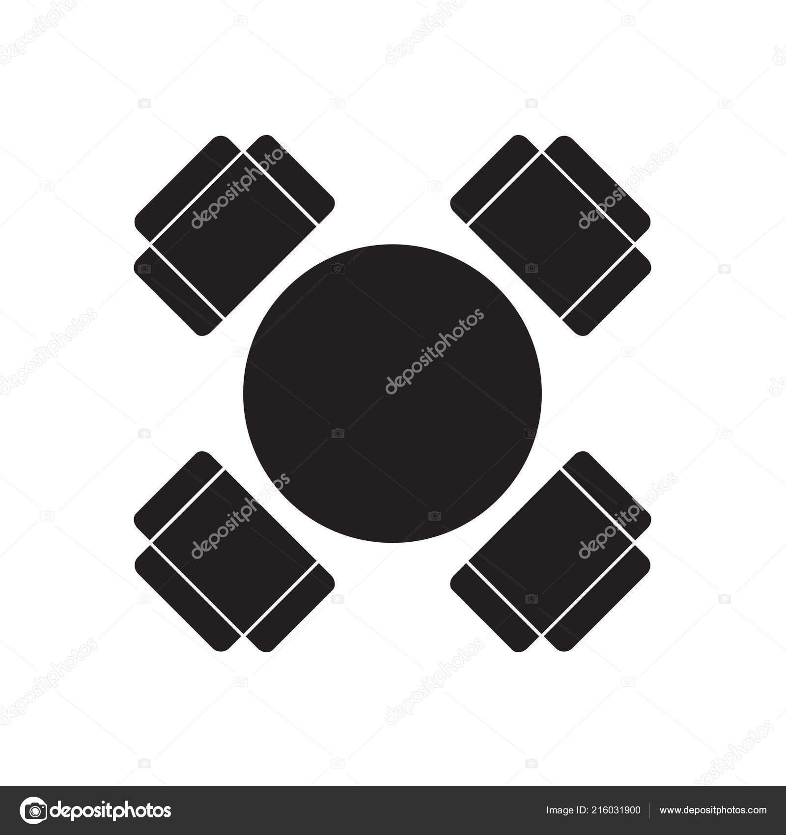 Table Chairs Icon Vector Illustration Stock Vector by ©chrupka 216031900 Table Chairs Icon Vector Illustration Stock Vector by ©chrupka 216031900