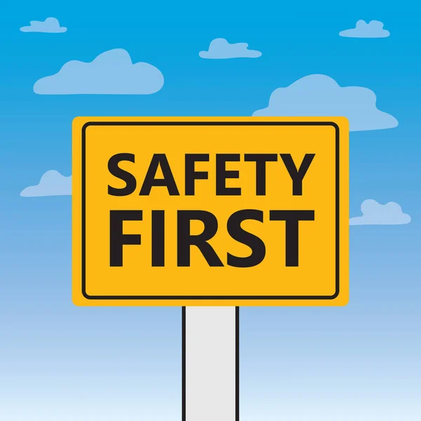 Safety First Stock Vector Image by ©nmarques74 #5309723