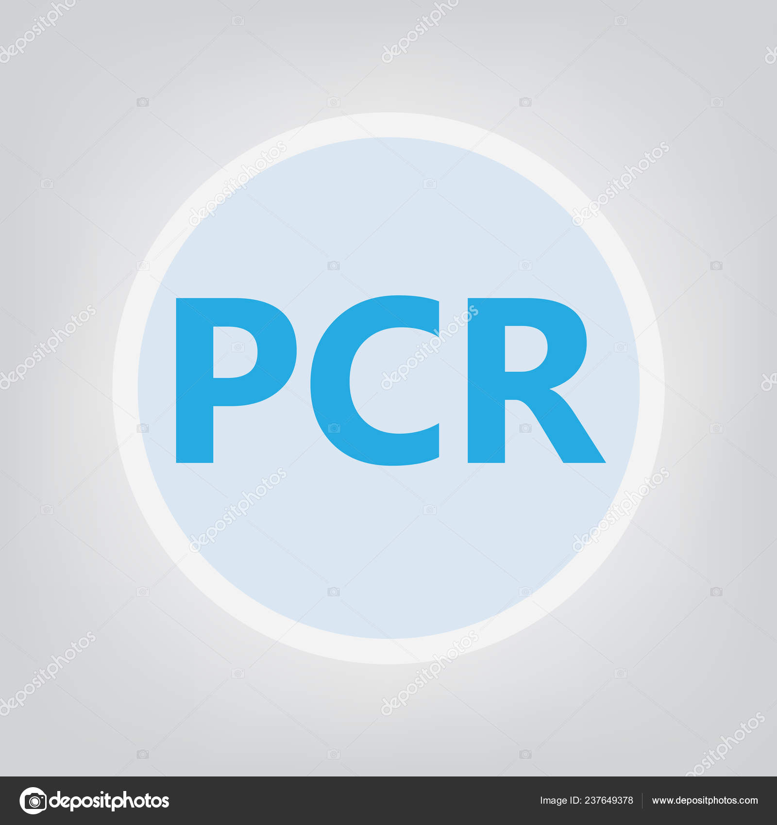 Pcr Polymerase Chain Reaction Acronym Vector Illustration Stock Vector ...