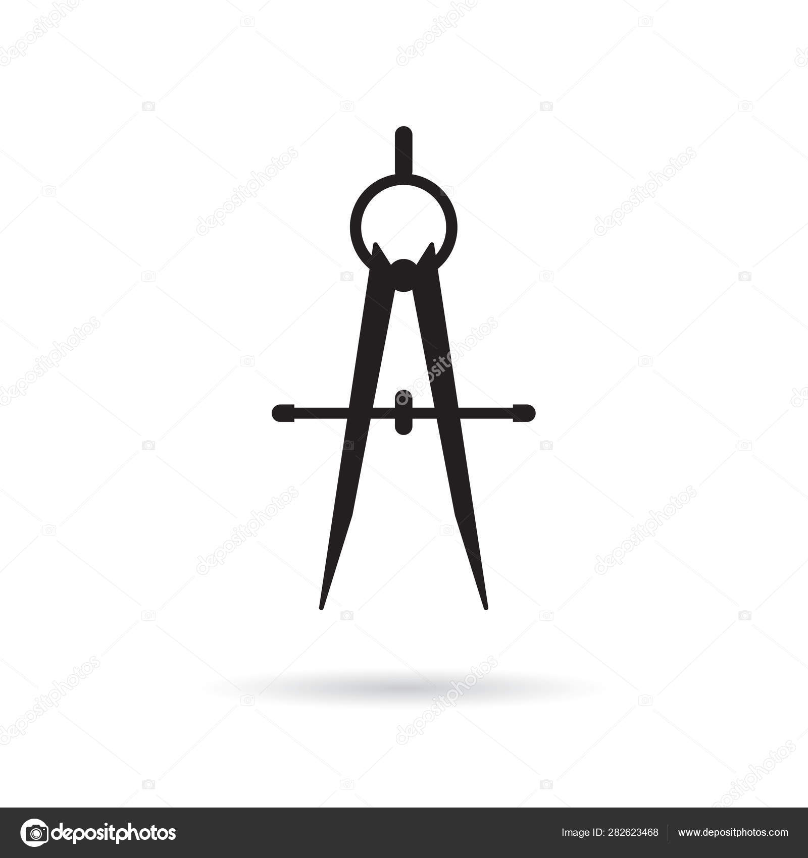 Icona Del Goniometro Compasso